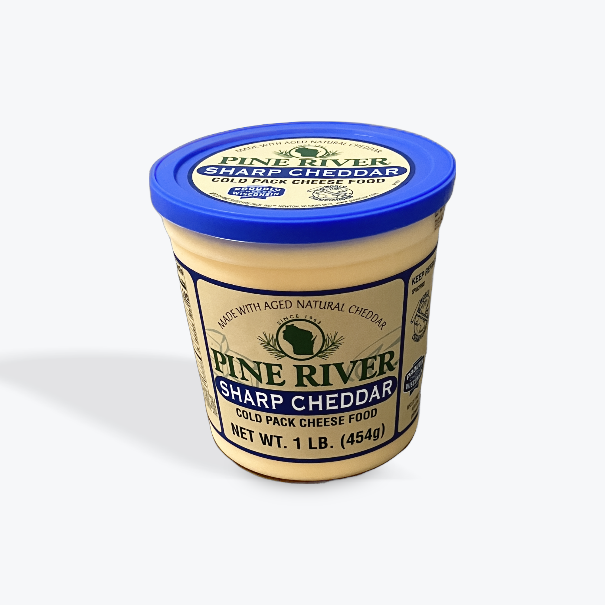 Pine River Sharp Cheddar Cheese Spread | On The Surface