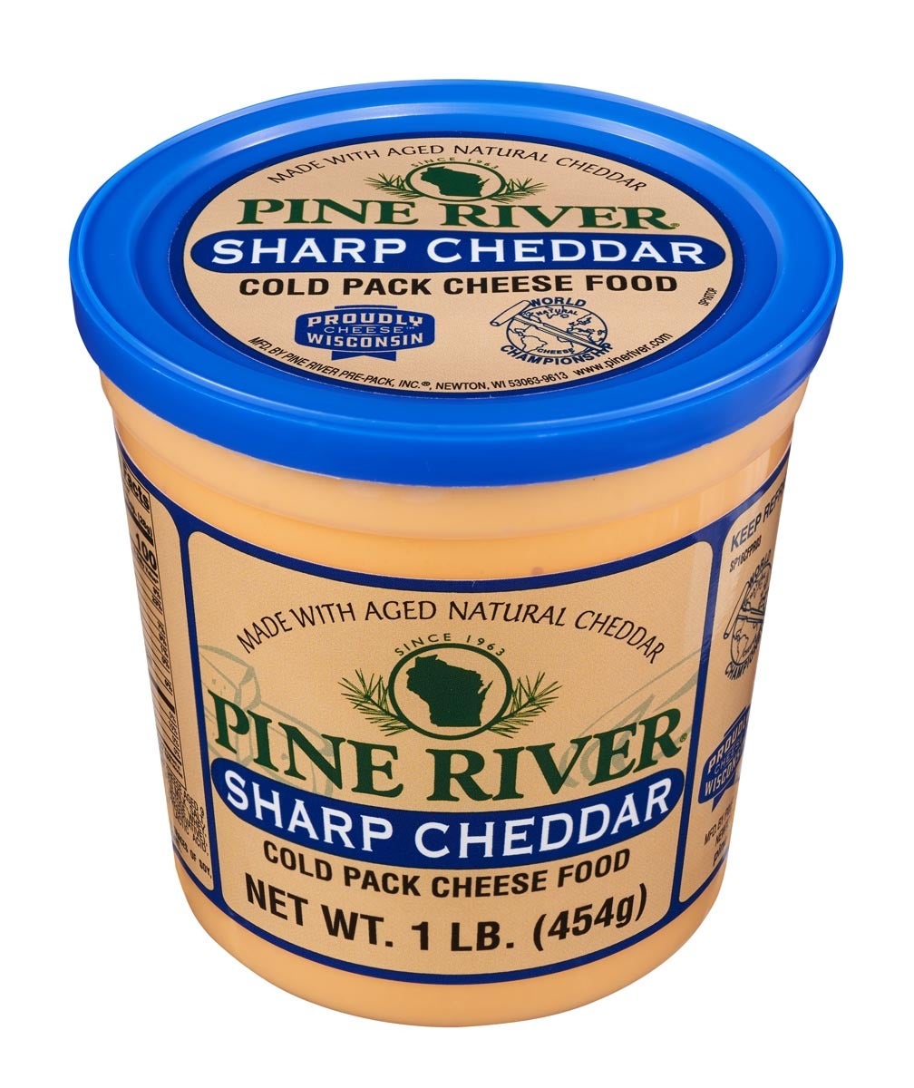 Pine River Sharp Cheddar Cheese Spread | On The Surface